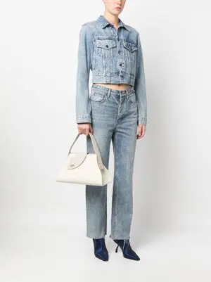 Gcds Medium Comma Tote Bag - Neutrals