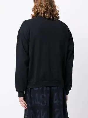 4SDESIGNS Utep-print Cotton Sweatshirt