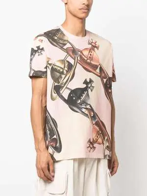 VIVIENNE WESTWOOD Graphic-print Cotton T-shirt