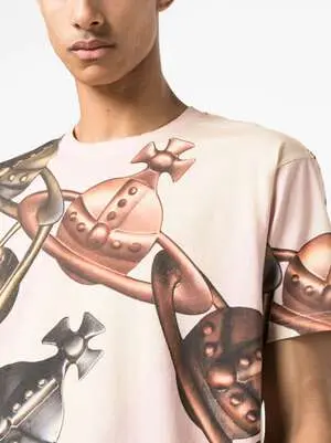 VIVIENNE WESTWOOD Graphic-print Cotton T-shirt