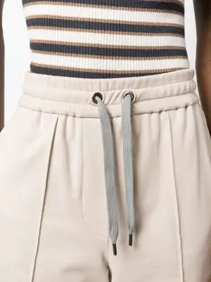 Brunello Cucinelli Drawstring Wide-leg Track Pants