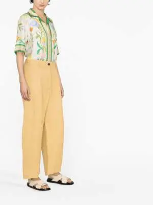 Studio Nicholson High-waisted Wide-leg Trousers