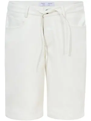 Proenza Schouler White Label Faux-leather Knee-length Shorts