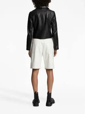 Proenza Schouler White Label Faux-leather Knee-length Shorts