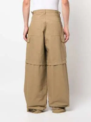 AMBUSH Wide-leg Cargo Trousers - Neutrals