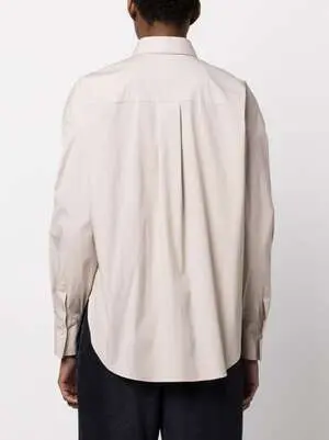 Brunello Cucinelli Long-sleeve Poplin Shirt