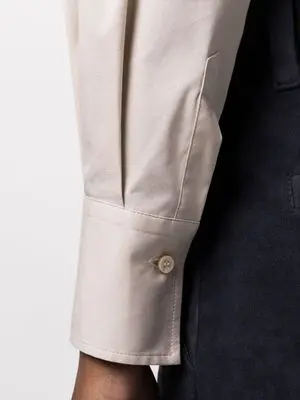 Brunello Cucinelli Long-sleeve Poplin Shirt