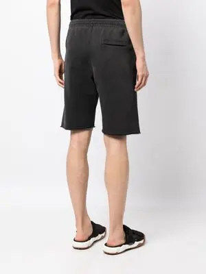 Off-White Cotton Track Shorts