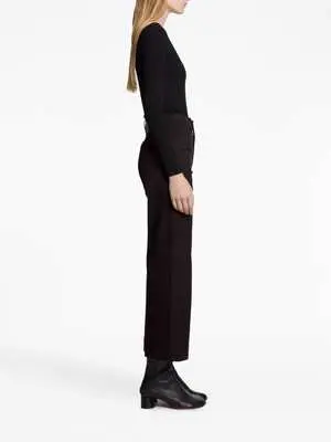 Proenza Schouler White Label High-waisted Trousers - Black