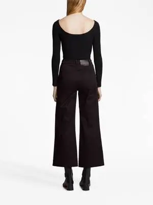 Proenza Schouler White Label High-waisted Trousers - Black