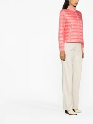 Herno Globe Padded Bomber Jacket - Pink