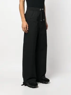 Versace Wide-leg Cotton Track Pants