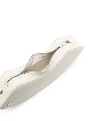 Gcds Comma Shoulder Bag - Neutrals