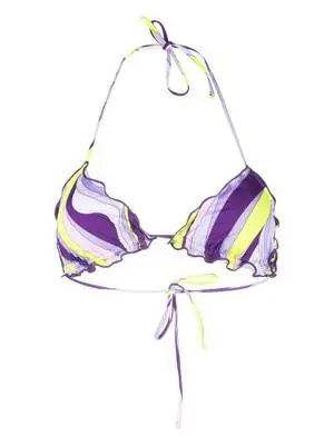 MC2 SAINT BARTH Sagittarius Bikini Top - Purple