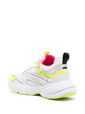 Moschino Panelled Mesh Sneakers