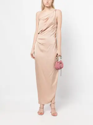 Rachel Gilbert Xandra Satin Maxi Dress