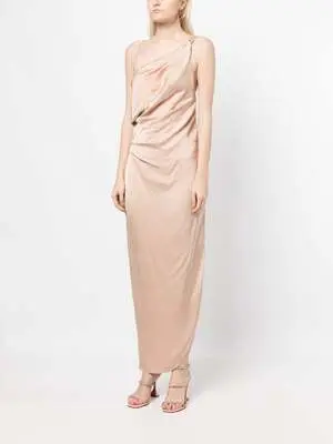 Rachel Gilbert Xandra Satin Maxi Dress