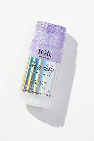 IGK House Praty Cosmic Violet Hair + Body Glitter