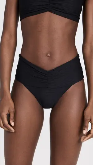 L*Space Bardot Bikini Bottoms - Black