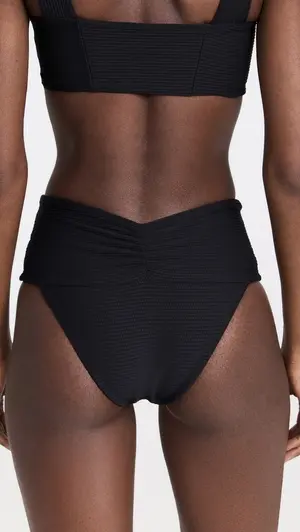 L*Space Bardot Bikini Bottoms - Black