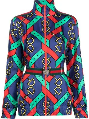Gucci Silk Jacket - Blue