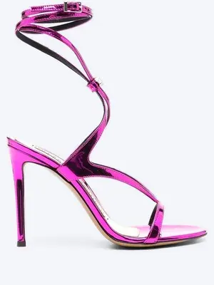 Alexandre Vauthier Metallic Sandals For Women