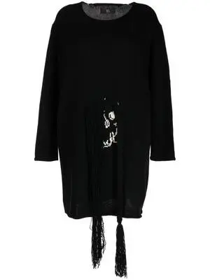 Y’s Intarsia-knit Skeleton Jumper
