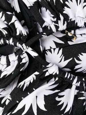 PatBO Dahlia Floral-print Swimsuit