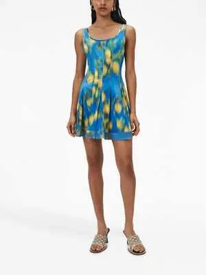 Simkhai Cloe Flared Mini Dress