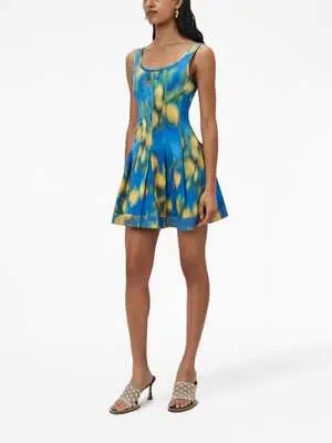 Simkhai Cloe Flared Mini Dress