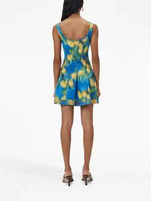 Simkhai Cloe Flared Mini Dress