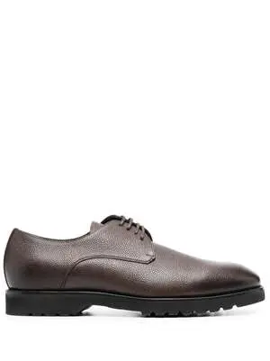 TOM FORD Grained Leather Derby Shoes