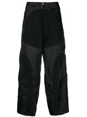 MISBHV Monogram Jacquard Wide-leg Trousers