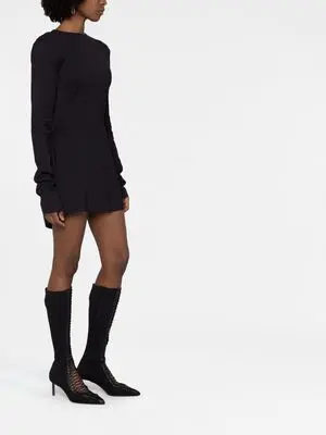 032C Kicked Back Structured Mini Dress