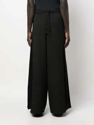 Alchemy Fashions Tie-fastening Wide-leg Trousers