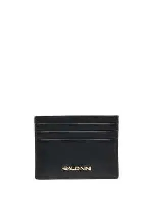 BALDININI Monogram-pattern Leather Card Holder