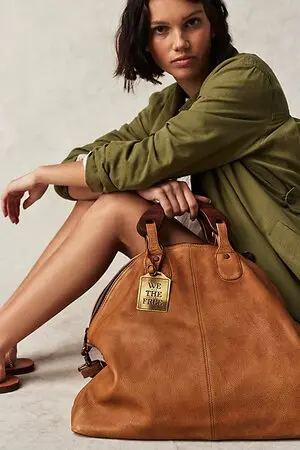 Free People We The Free Willow Vintage Leather Tote