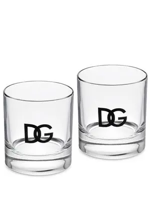 Dolce & Gabbana Logo-print Shot Glasses - White