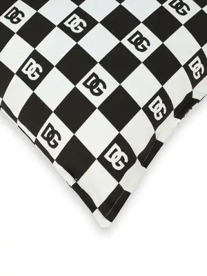 Dolce & Gabbana Logo-print Square Cushion