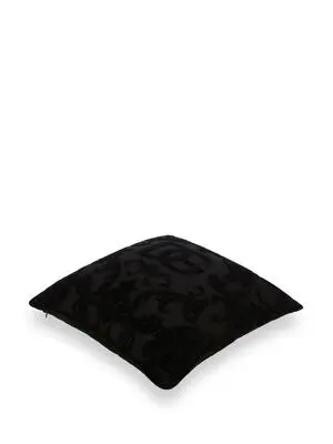 Dolce & Gabbana Small Flocked-logo Cushion
