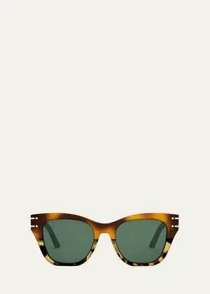 Dior Dior DiorSignature B4I Butterfly Sunglasses - Blndhav/grn