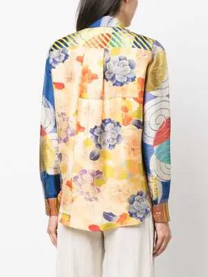 PIERRE-LOUIS MASCIA Floral-print Shirt