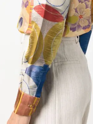 PIERRE-LOUIS MASCIA Floral-print Shirt