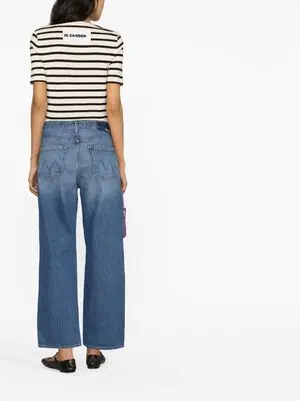 MOTHER The Dodger Ankle Jeans - Blue