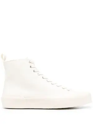 JIL SANDER High-top Leather Sneakers