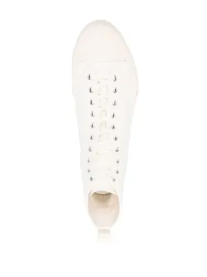 JIL SANDER High-top Leather Sneakers