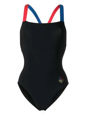 Tory Burch Colorblocked Swimsuit - Black