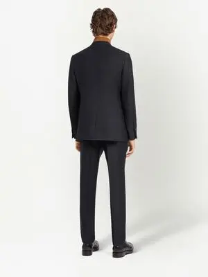 Zegna Trofeo Single-breasted Wool Suit - Blue