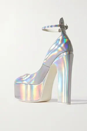Valentino Garavani Tan-go 155 Iridescent Platform Pumps