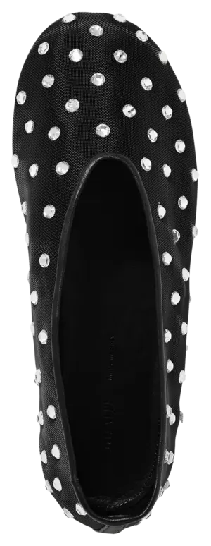 Khaite Marcy Crystal-embellished Ballet Flats